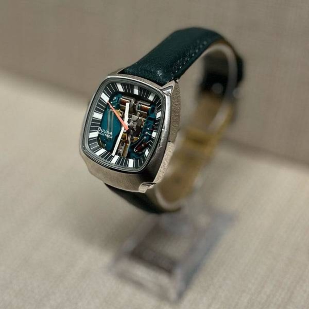 Bulova Accutron Spaceview Vintage Skeleton Rare Men’s… - Gem